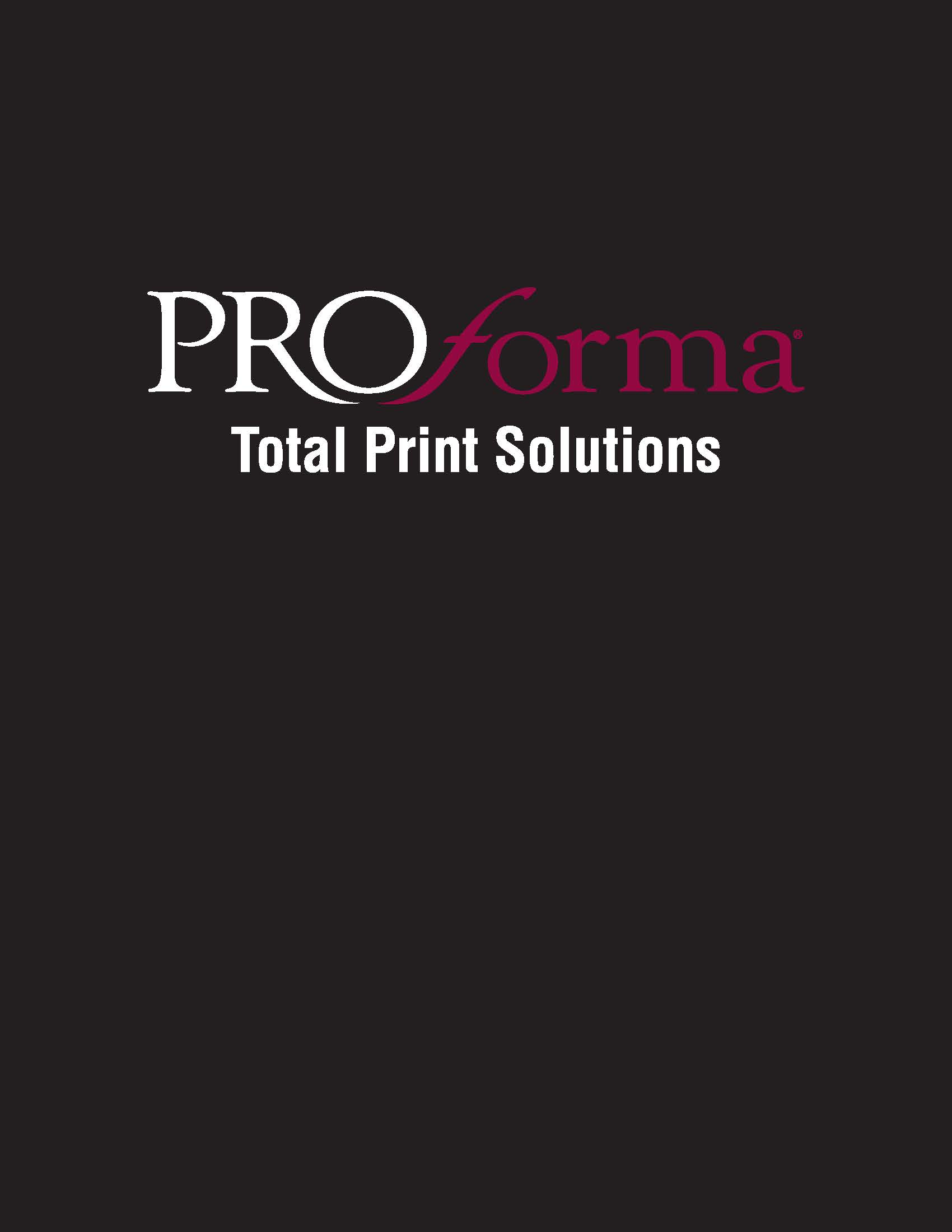 Search Creative Ideas With Our Catalogs | Proforma Total Print Solutions